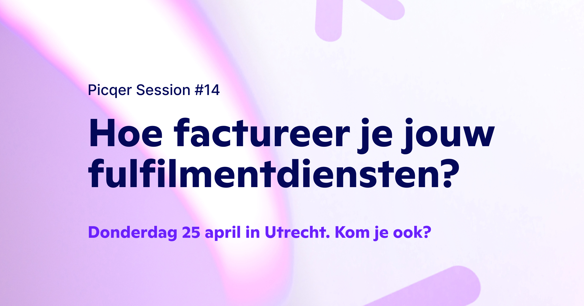 Picqer Session #14: Hoe factureer je jouw fulfilmentdiensten? - Picqer Blog